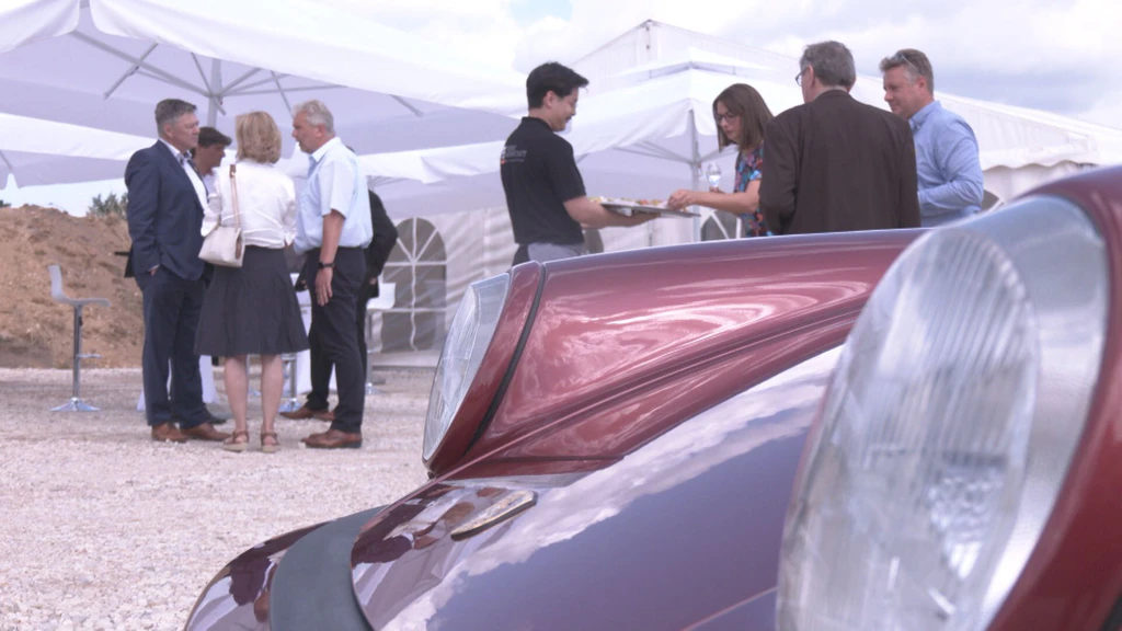 Spatenstich für neues Porsche Kundenzentrum in Amberg | Oberpfalz TV