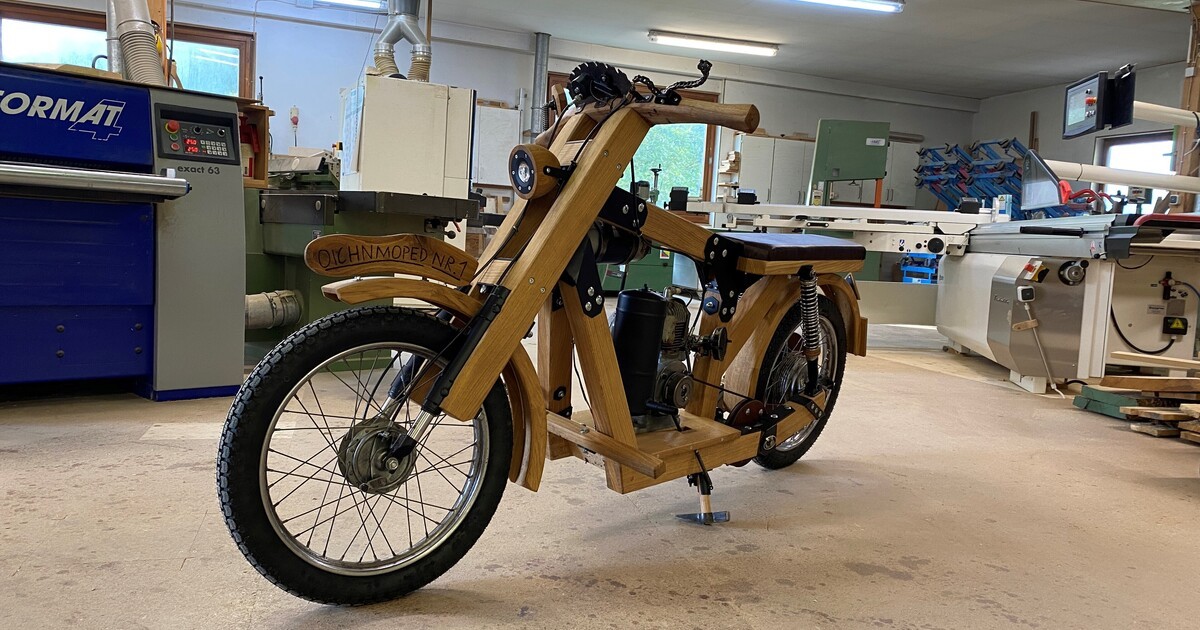 Stilvolle Motorrad Selbst Bauen Fotos